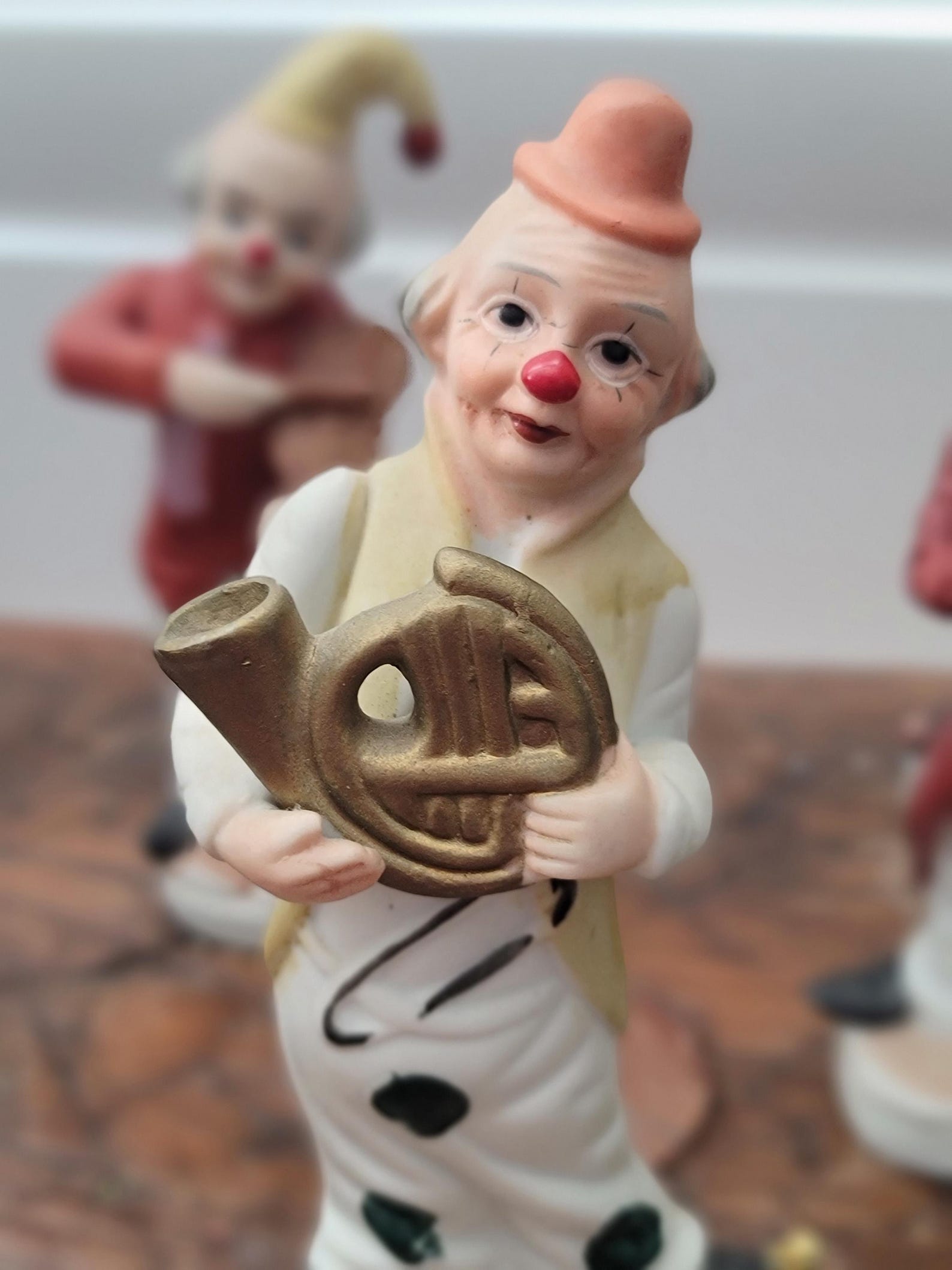 Vintage Porcelain Clown Band - Etsy
