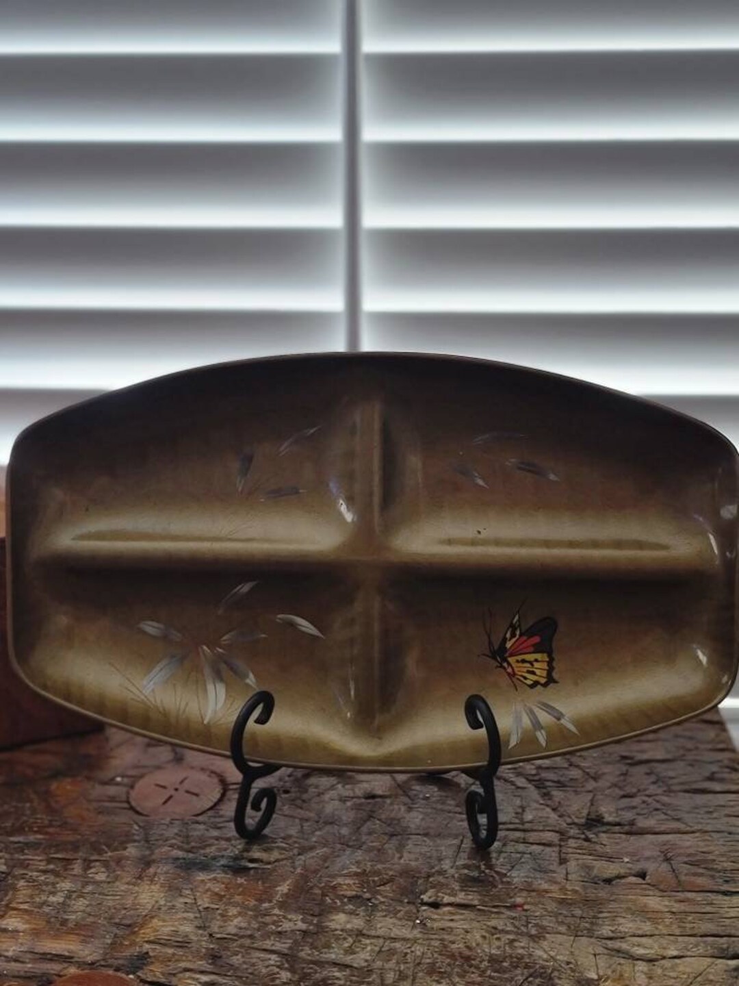 Catalina Woodenware Divided Tray - Etsy