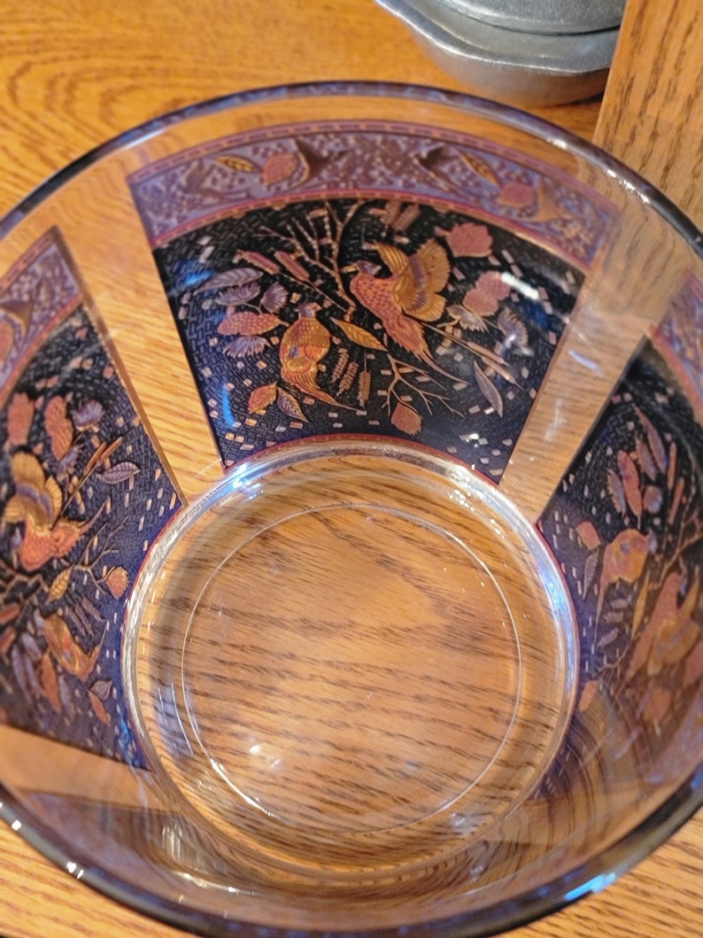 Houze Glass Pheasant Ice Bucket - Etsy