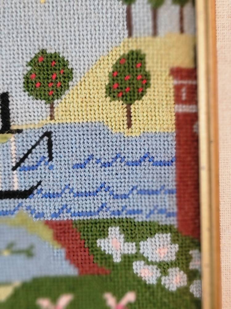 Riverboat Needlepoint - Etsy
