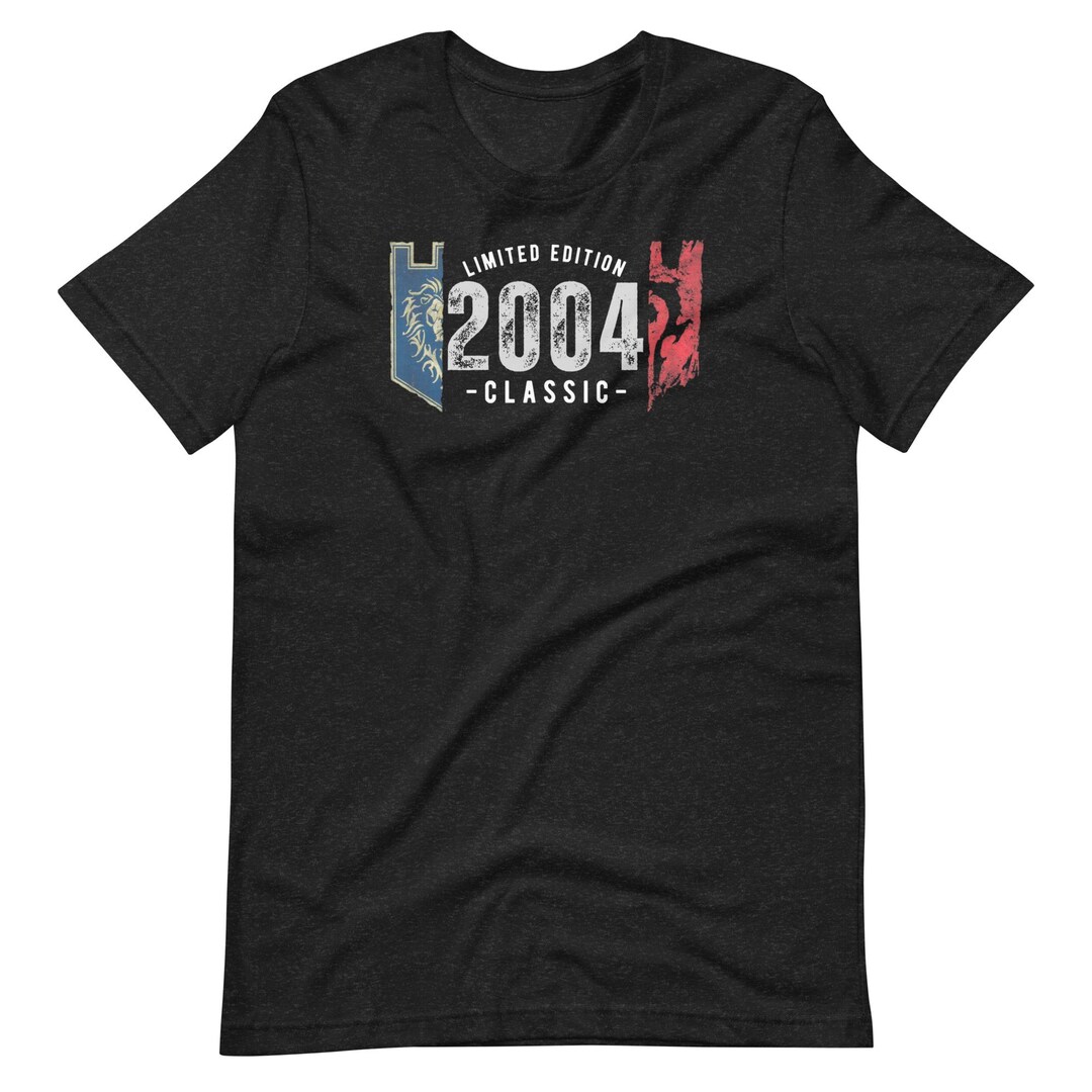 Classic Wow 2004 - World of Warcraft Inspired Tee - Etsy