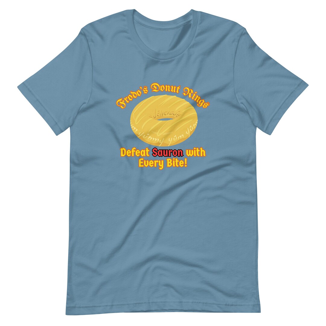 Frodo's Donut Rings T-shirt, Lord of the Rings, Lotr, Lotro, Tolkien ...
