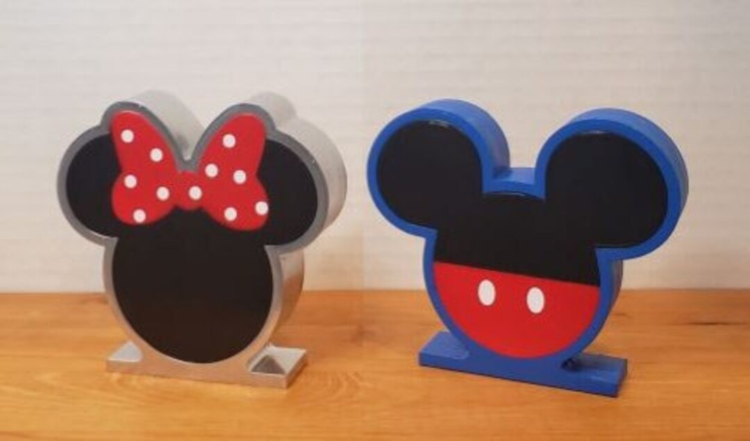 Mickey & Minnie Mouse Shelf Decorations - Etsy