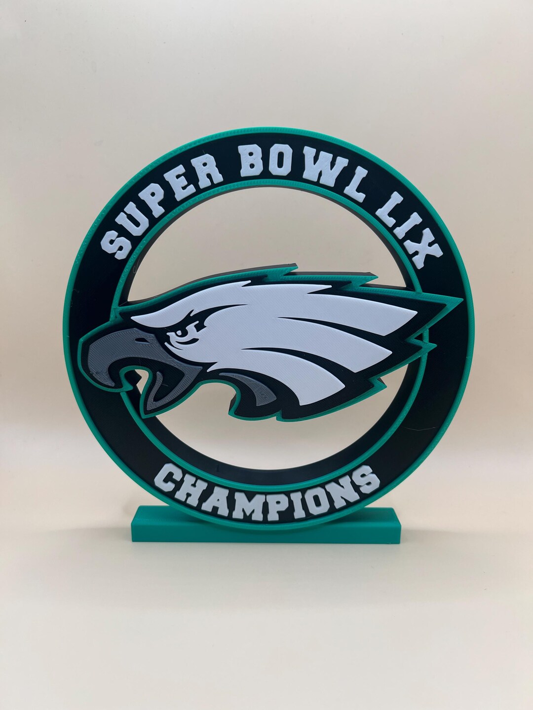 Philadelphia Eagles | Desk Decoration | Eagles Logo | Shelf Sitter ...