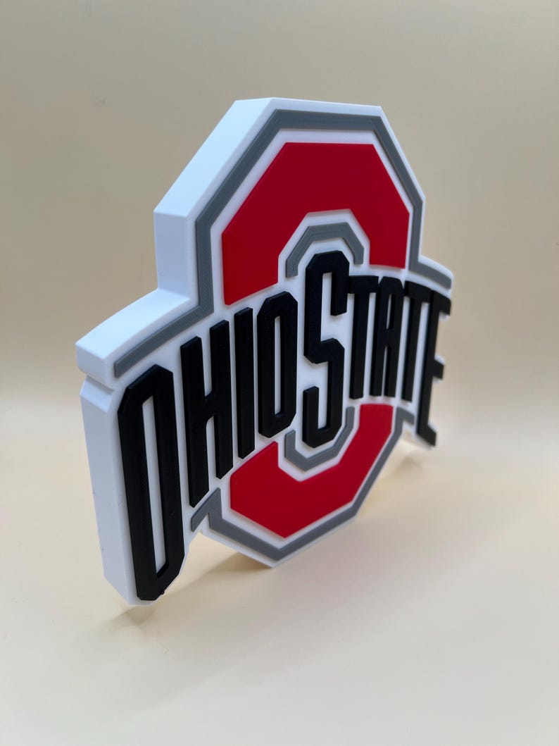 Ohio State Emblem | Desk Decoration | Ohio State Logo | Shelf Sitter ...