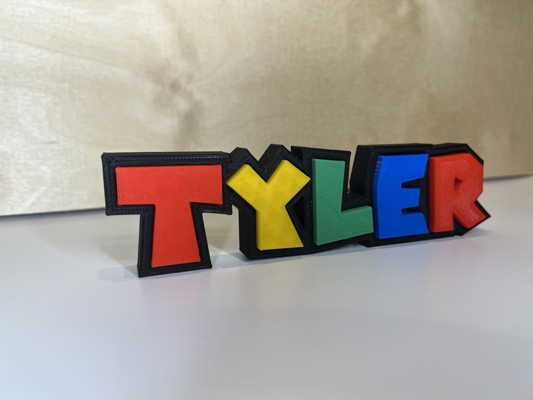 Custom Mario Name Plate, Mario Theme Name Plate, Personalized Desk Sign ...