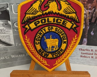 Suffolk County Police Badge - Etsy