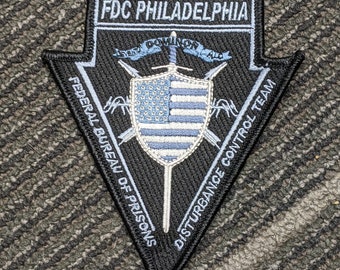 Bureau of Prisons Patch - Etsy