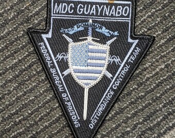 Bureau of Prisons Patch - Etsy