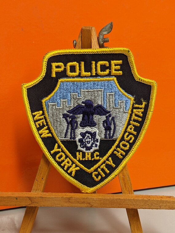 New York City Hospital Police New York Patch 4.25 X 3.75 In. - Etsy Finland