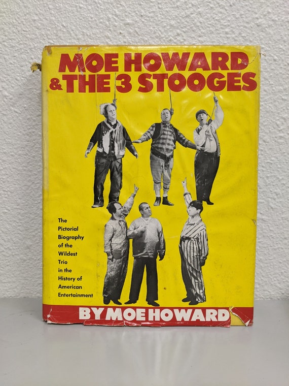 Moe Howard & the 3 Stooges: the Pictorial Biography of the - Etsy