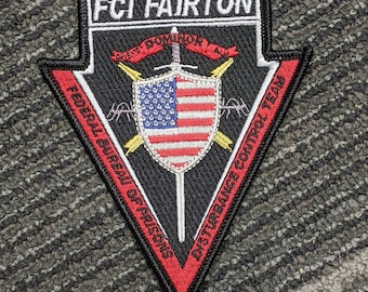 Bureau of Prisons Patch - Etsy