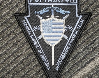 Federal Bureau of Control Patch - Etsy