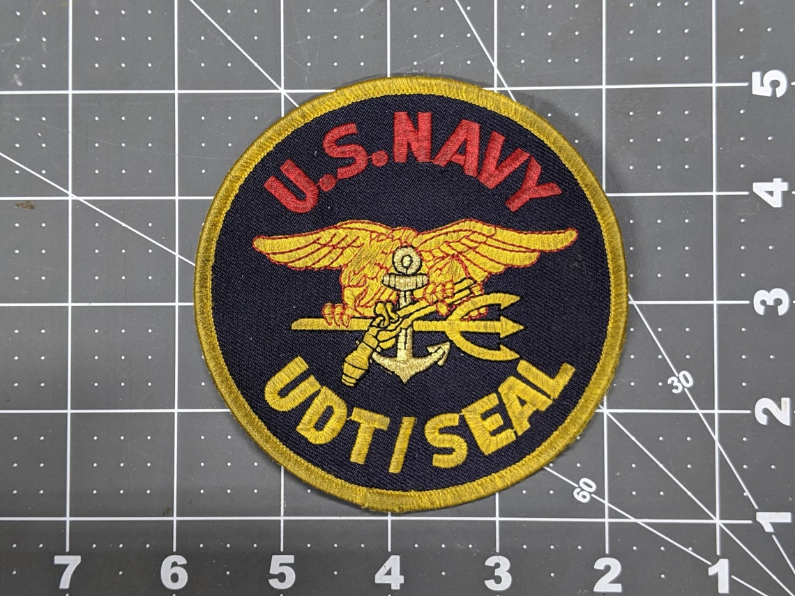 U.S. Navy Udt/seal 4 Patch | Etsy