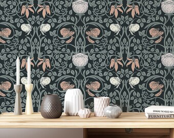 William Morris Wallpaper, William Morris Wallpaper Peel and Stick ...