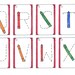 Alphabet Flashcards, Crayon Themed, Laminated , 4 Bonus Shape ...