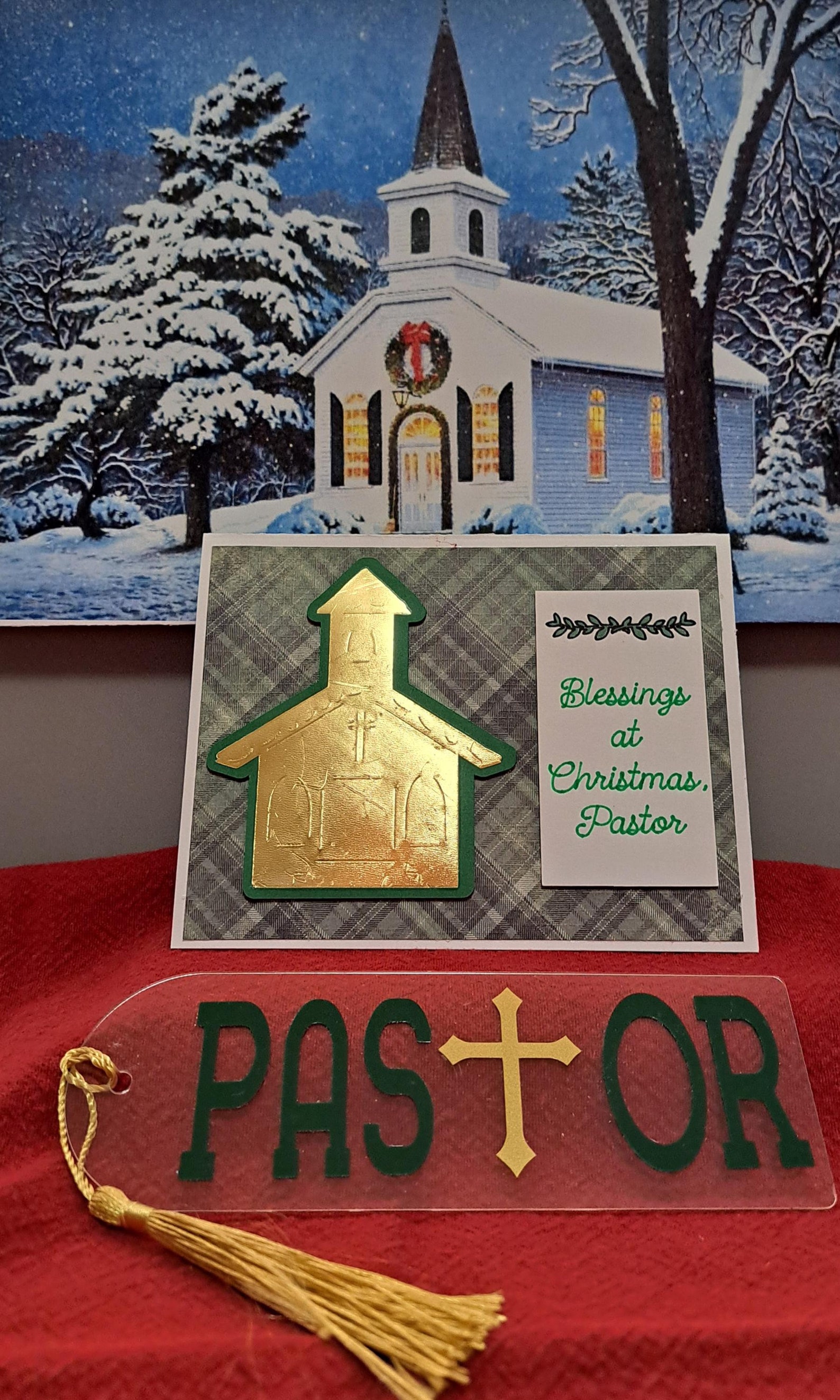 Handmade Pastor Appreciation Card and Bookmark Set - Etsy