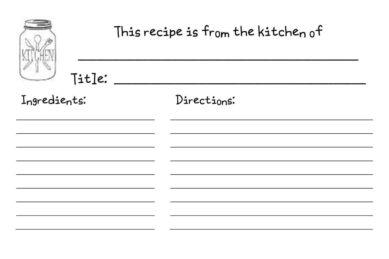 Notecards, Kitchen Conversion Theme Note Card Set, Gift for Cook ...