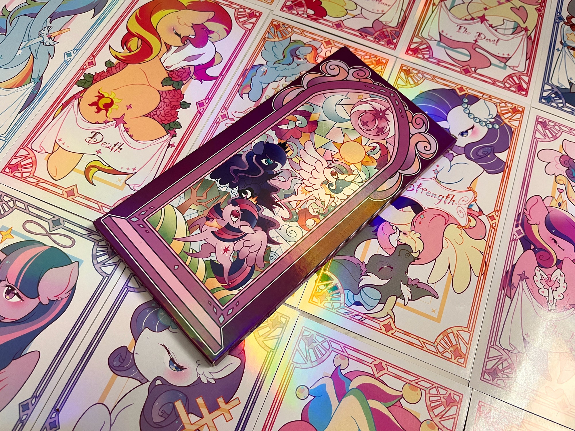 My Little Pony Tarotglowing Tarot Cards22 Major Arcana Tarot - Etsy