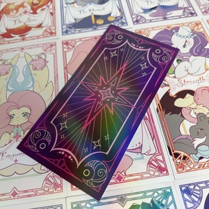 MLP Tarot,glowing Tarot Cards，22 Major Arcana Tarot Cards, Oversized ...