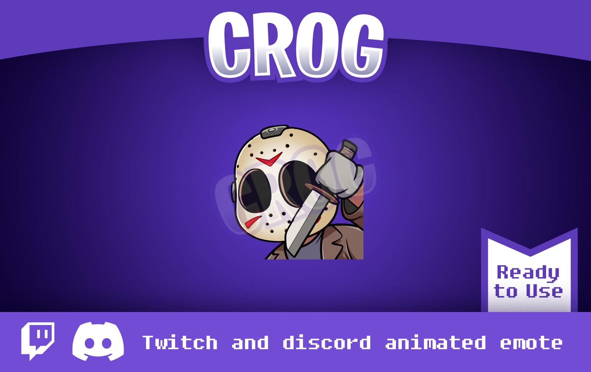Animated Emote | Jason Emotes | Animated Twitch Emote - Etsy
