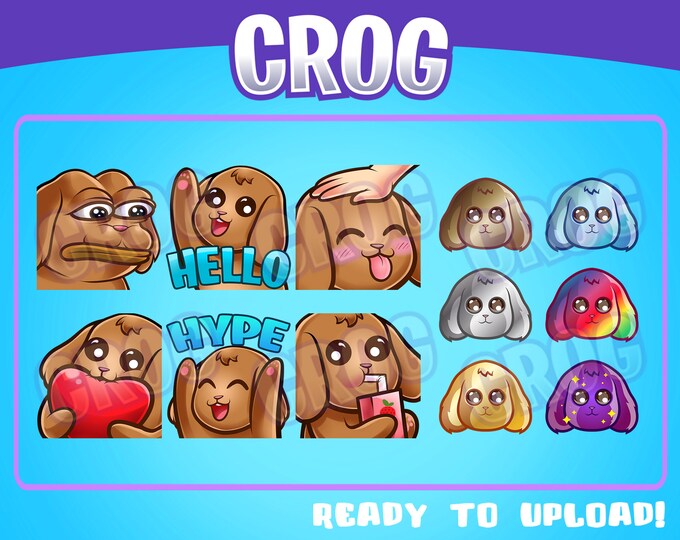 Dog Twitch Emote GIF / Twitch Emotes / Twitch Stream / Discord Emotes ...