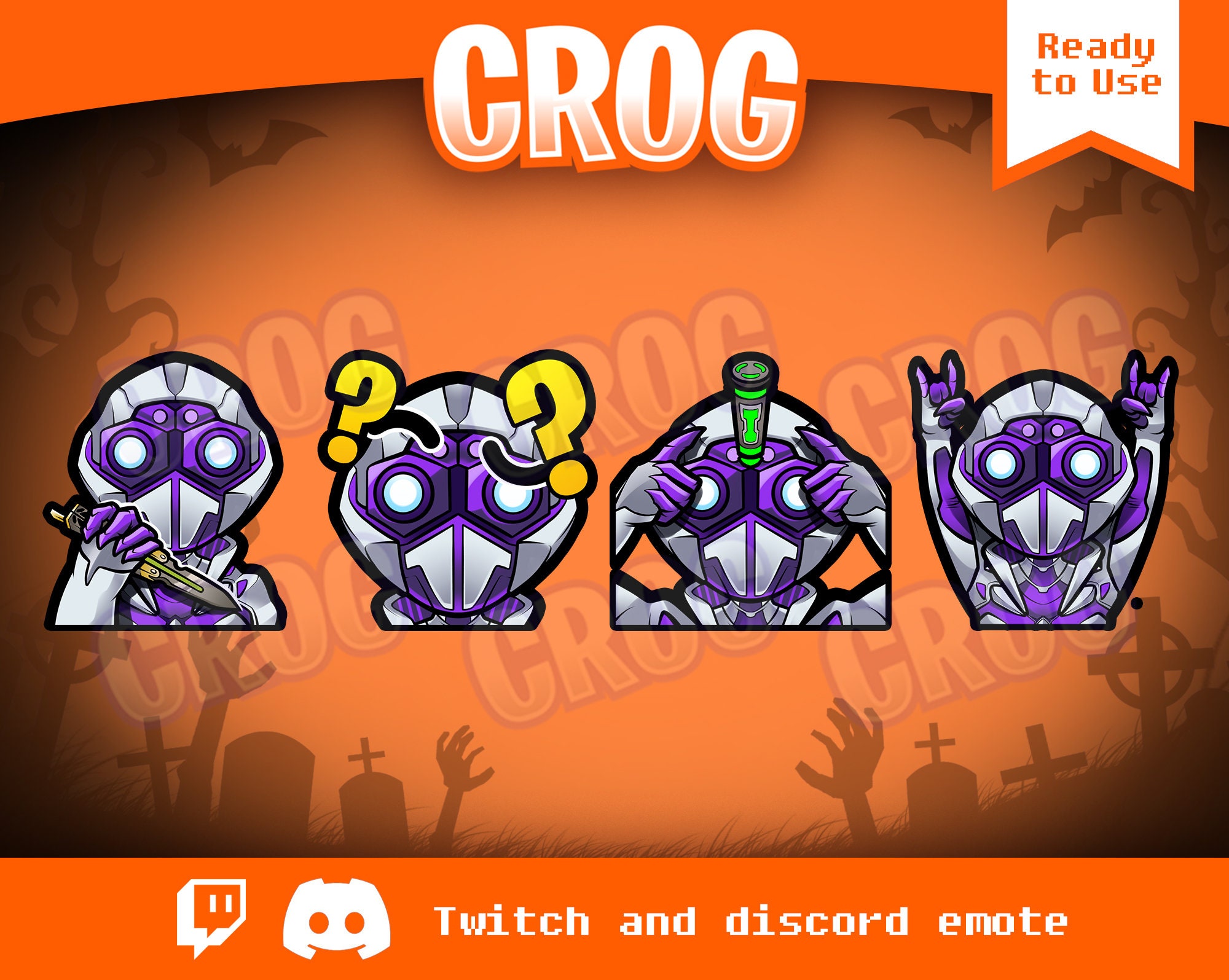 Custom Cute Emotes, Emojis, Sticker for Twitch/discord - Etsy