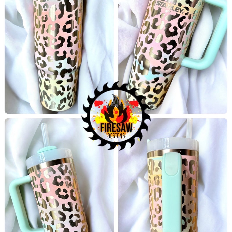 Leopard Print Stanley Cup - Etsy