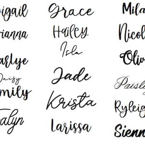 Large Wood Laser Cut Nursery Name Sign, Layered Name Sign, Minimalist ...