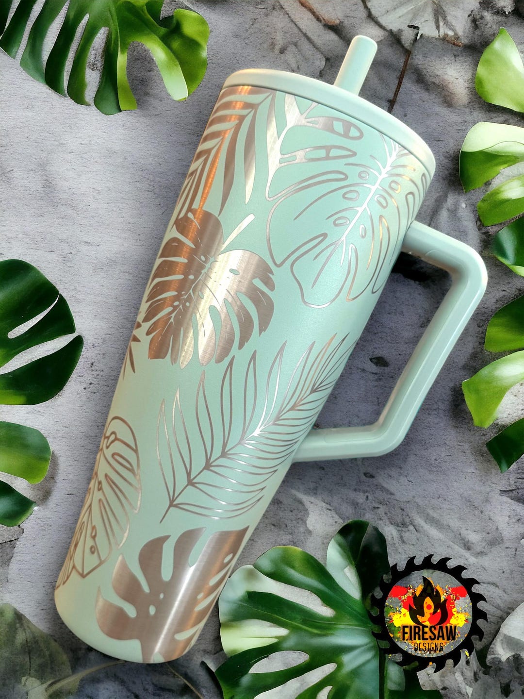 Brumate 30 or 40oz Era Tumbler - Plant Lover Monstera Plant- Full Wrap ...