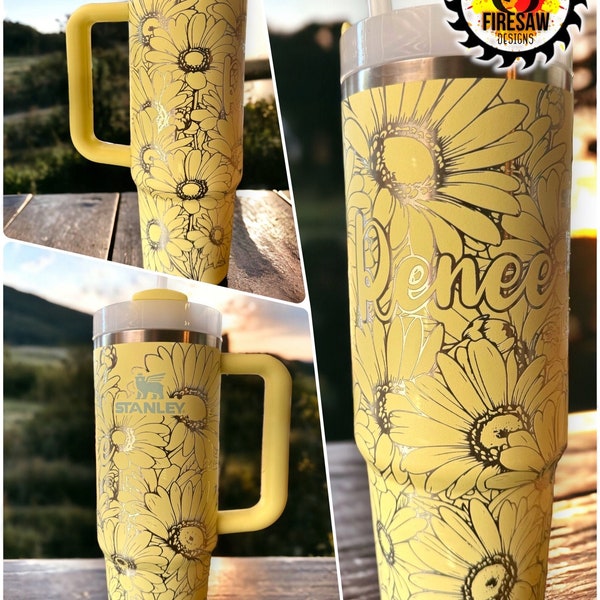 Daisy Stanley Tumbler With Handle - Etsy