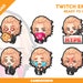 Twitch Emotes Mikey in Chibi Style (blonde Hair. Gray Eyes), Twitch ...