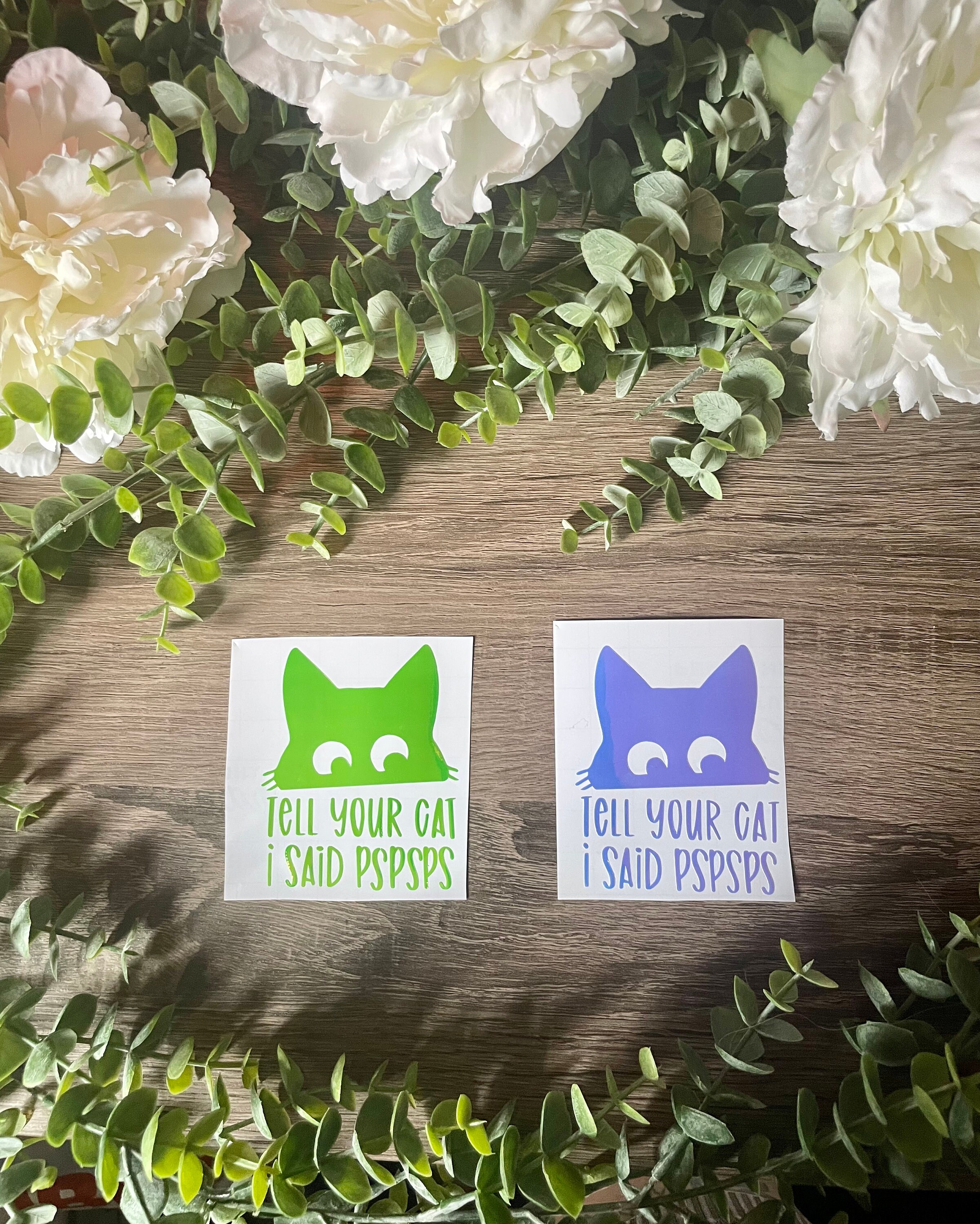 Funny Cat Decal - Etsy