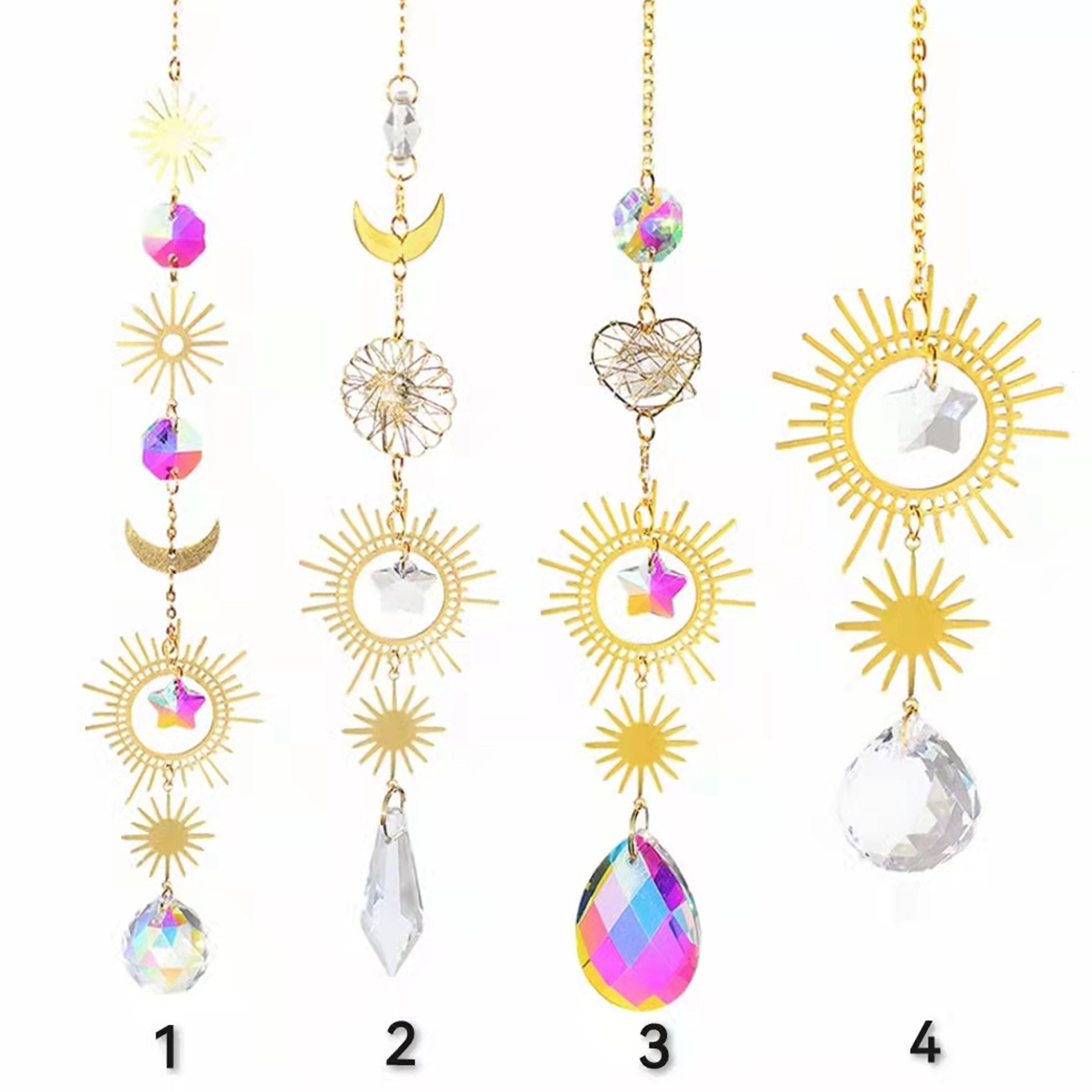 Rainbow Crystal Sun Catchersun Catcher Sun Catcher Star and - Etsy