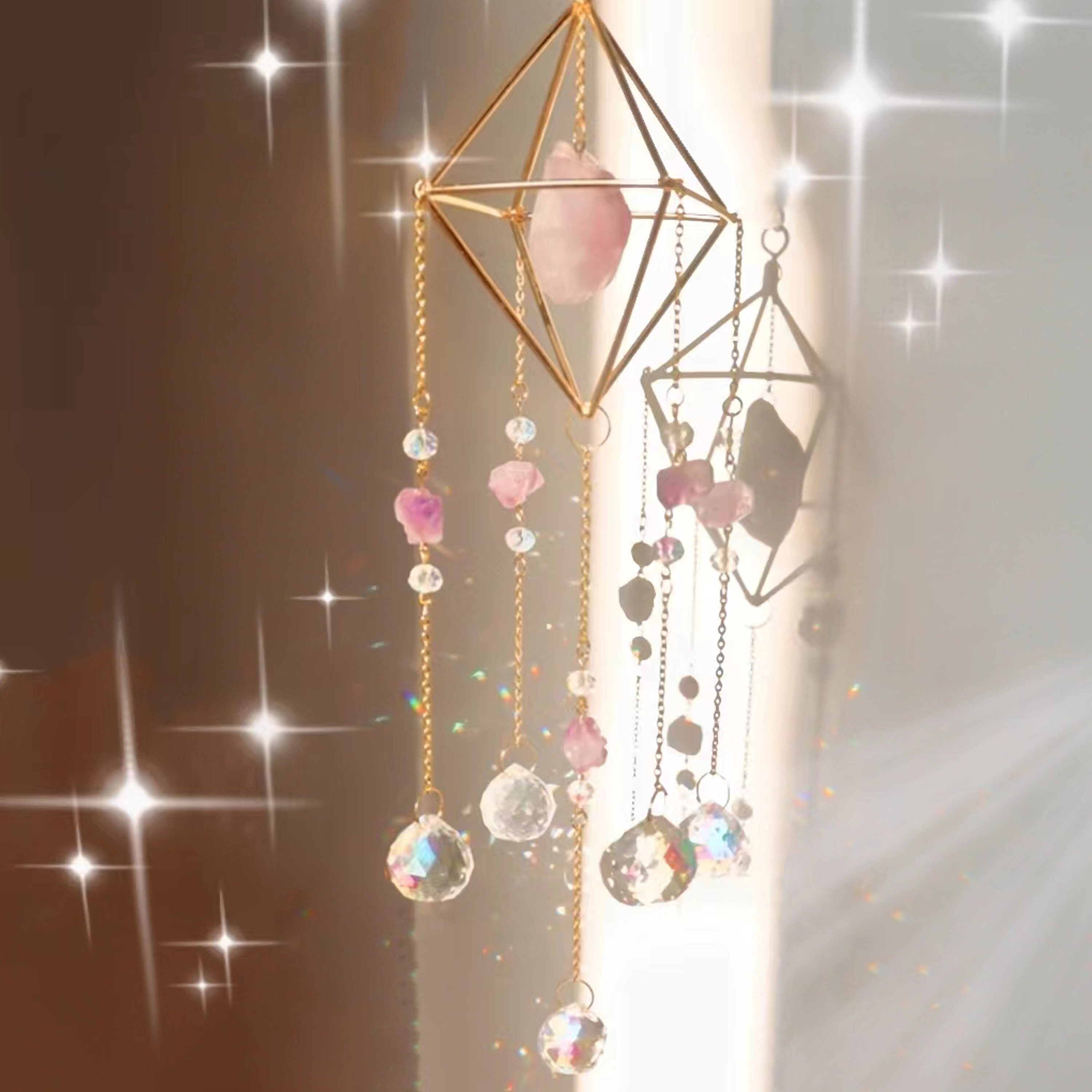 Crystal Suncatcher Sun Catching Ornament,window Decor, Window Hanging ...