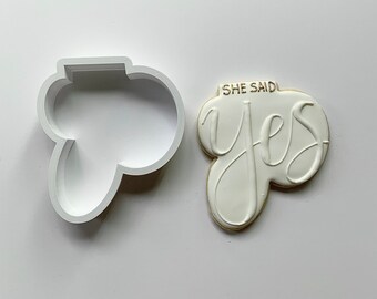 She Said Yes Cookie - Etsy