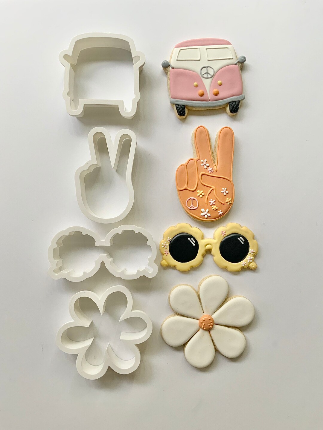 Groovy Cookie Cutter Set - Etsy