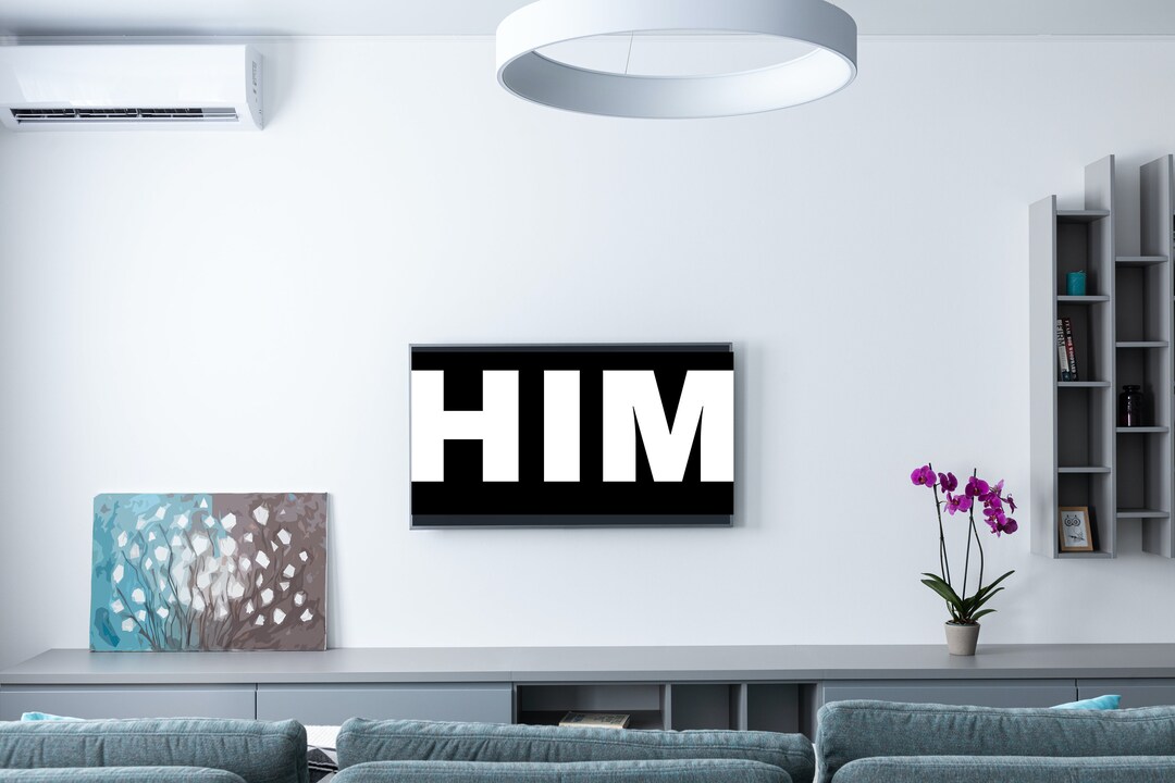 HIM Wall Poster - Etsy