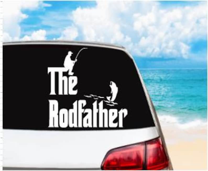 The Rodfather/ Permanent Vinyl Decal/ Cars/windows/tumblers/mugs/yeti's ...