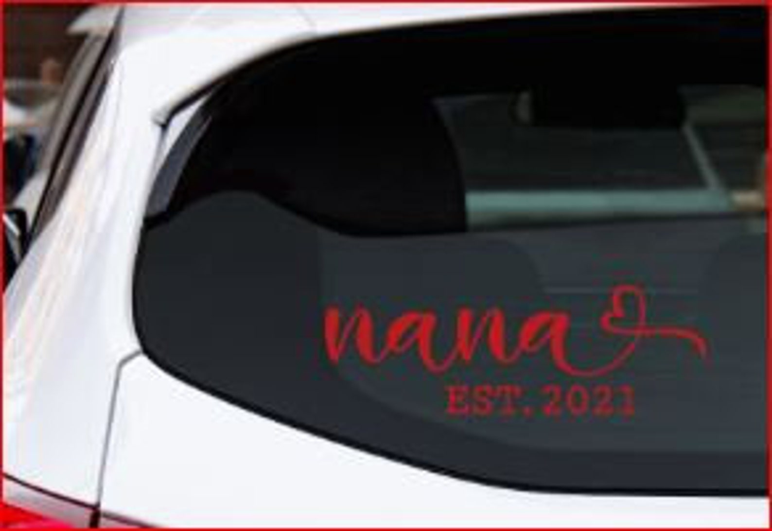 Nana Life/ Nana Est. 2021/rockin' the Nana Life/nana Bear With Hearts ...