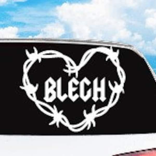 Blegh Decal - Etsy
