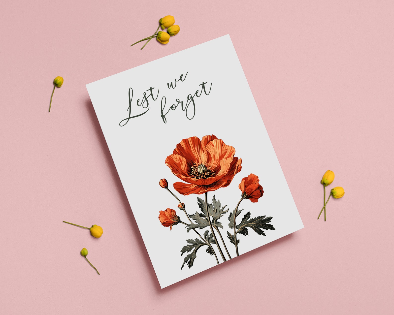 Poppy Flower SVG Poppy Illustrated Poppies Clipart Poppy Set Floral ...