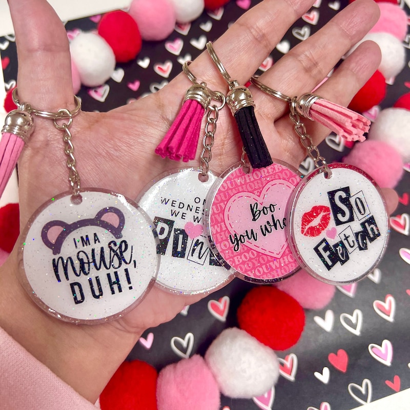 Girls Keychain - Etsy