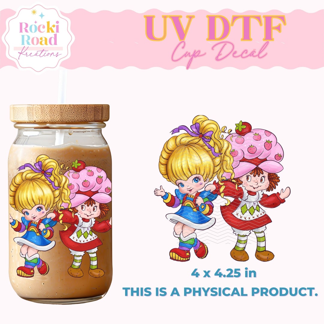 Besties (6564) |UV DTF Decal | DIY Cup | Laptop Phone Stickers | Ready ...