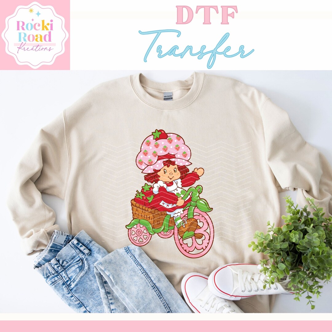 Berry Bike DTF Transfer | Made in 80s | Ready to Apply | Gift for Her ...