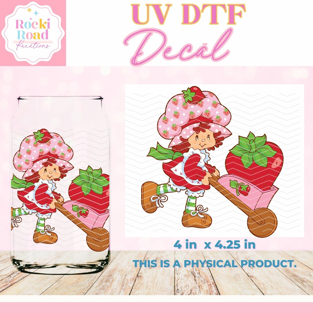 Berry Wheel Barrow (612) |UV DTF Decal | DIY Cup | Retro 80s ...