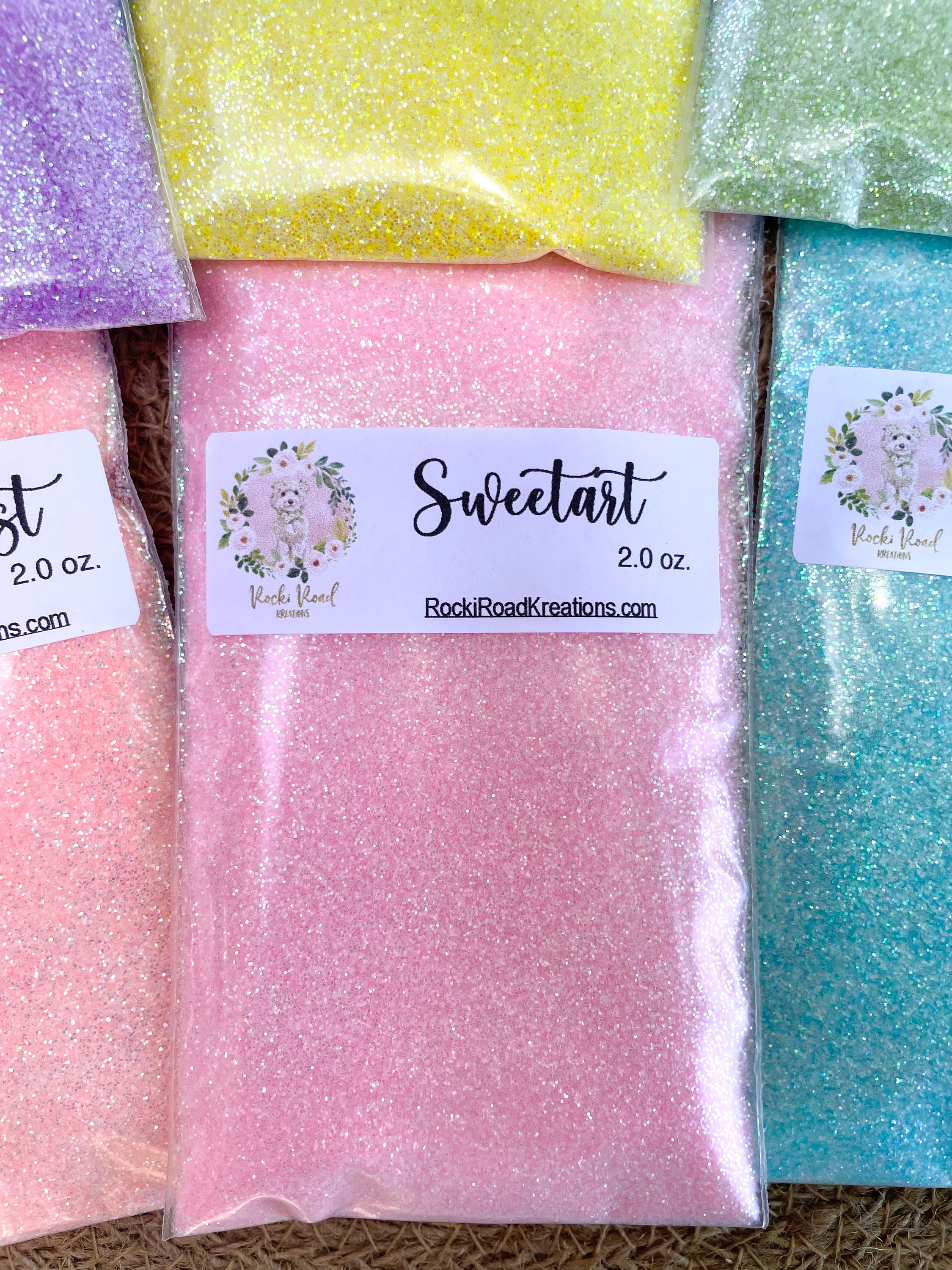 Glitter Pack Pastel Color Glitter Bundle Spring Easter - Etsy