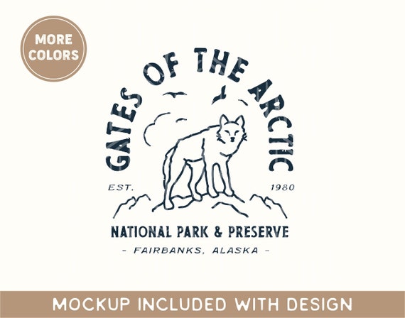 Gates of the Arctic National Park Png Digital Download - Etsy