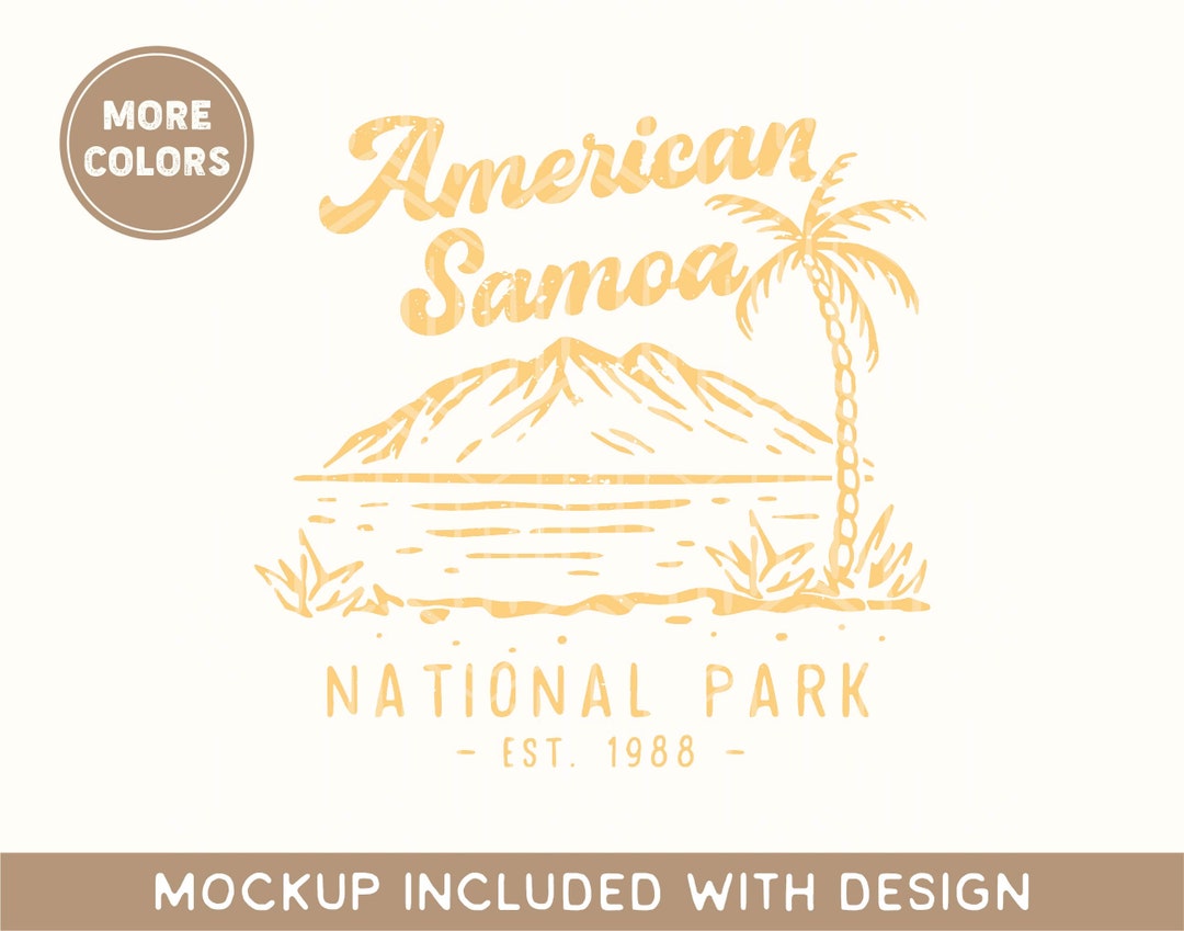 American Samoa National Park Png Digital Download Bundle Png Bundle ...