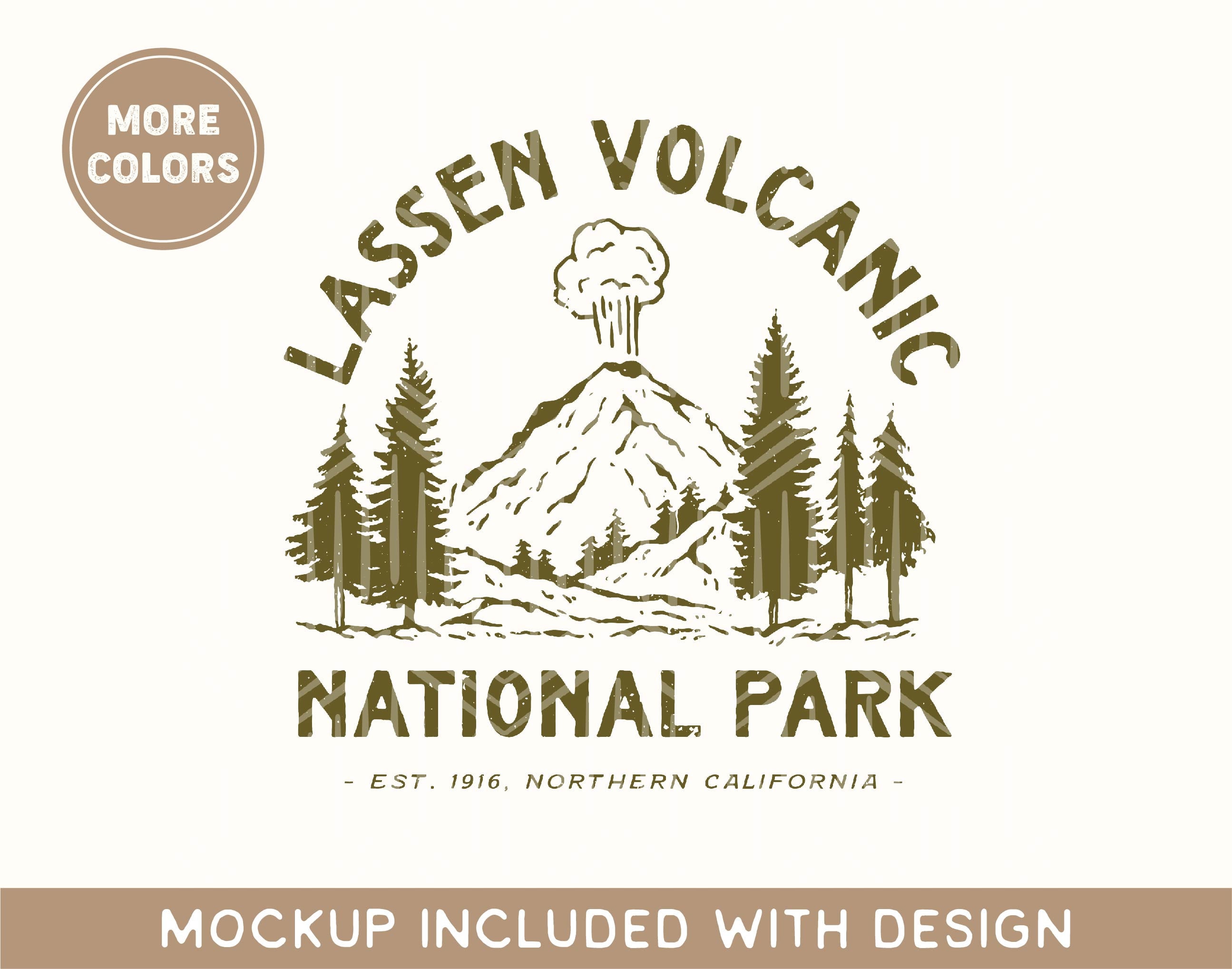 Lassen Volcanic National Park Png Digital Download Bundle Png Bundle ...